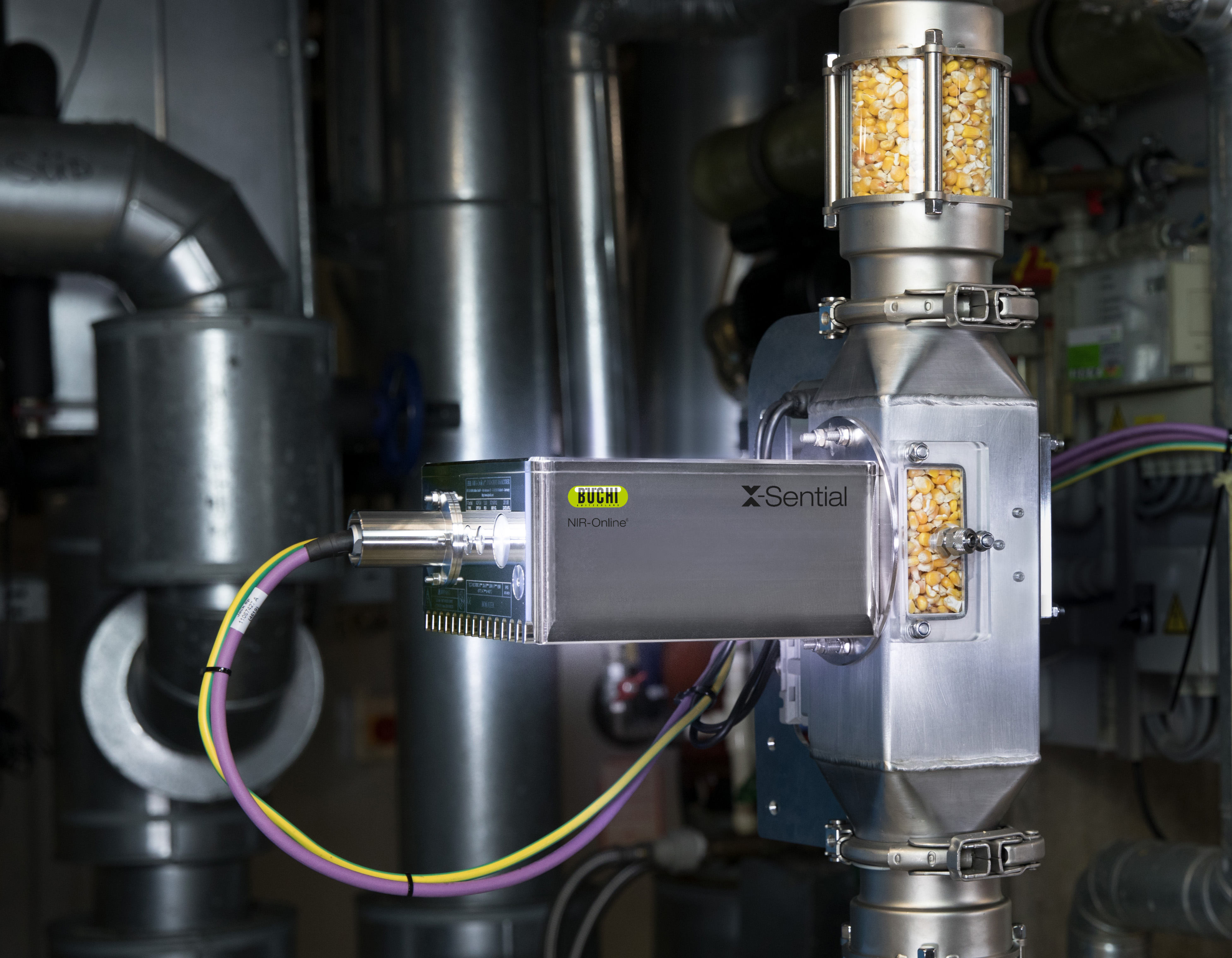 Nowy analizator BUCHI NIR-Online X-Sential - Industa